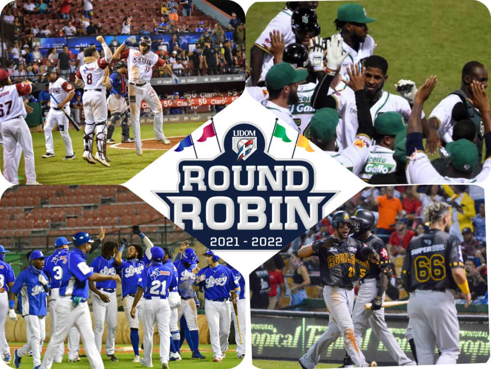 Así van los equipos en el Round Robin LIDOM – DeportivApp by Vic Báez