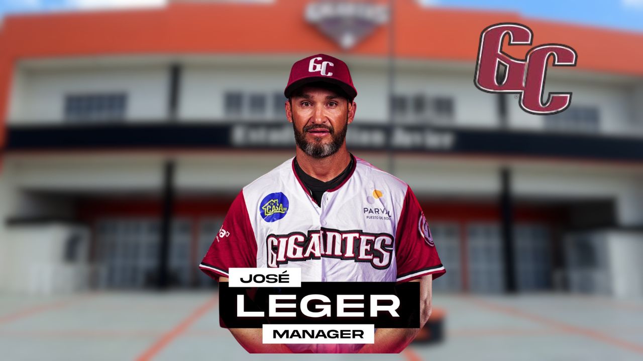 Gigantes nombran a José Leger como manager | DeportivApp by Vic Báez